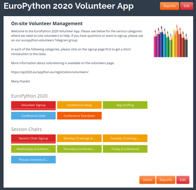 Volunteers — EuroPython 2021 Online · July 26 - Aug. 1, 2021
